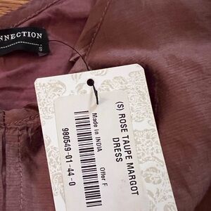 Peruvian Connection | Dresses | Peruvian Connection Rose Taupe V Neck ...